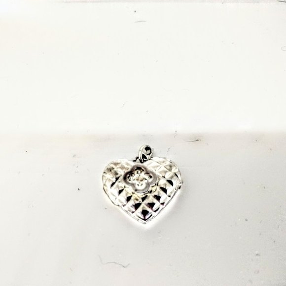 Heidi Klum | Jewelry | Vintage Heidi Klum Sterling Silver Heart Locket ...